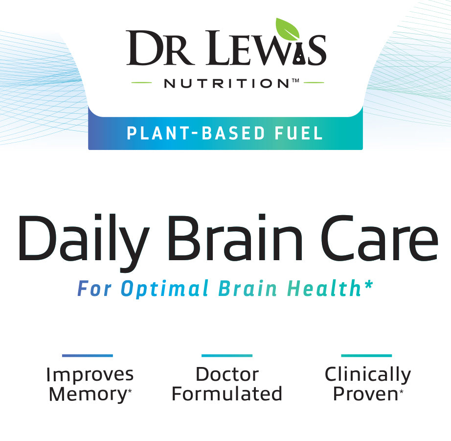 Daily Brain Care Capsules – Dr Lewis Nutrition™