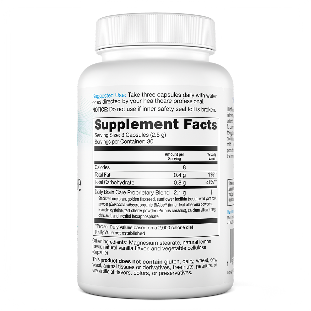 Daily Brain Care Capsules – Dr Lewis Nutrition®
